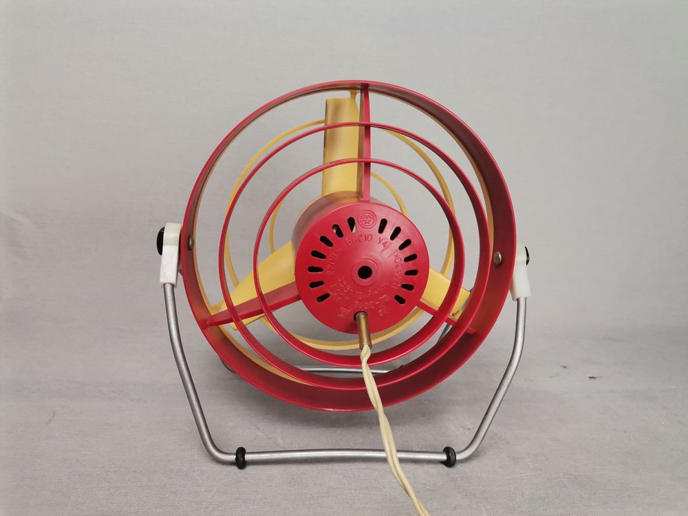 Mid-Century Rotating Electric Air Ventilator, 1970s for sale at Pamono