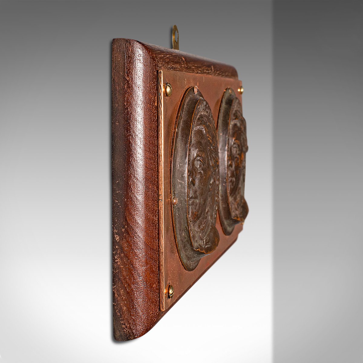 Antique Mounted Portrait Plaque, 1890s for sale at Pamono
