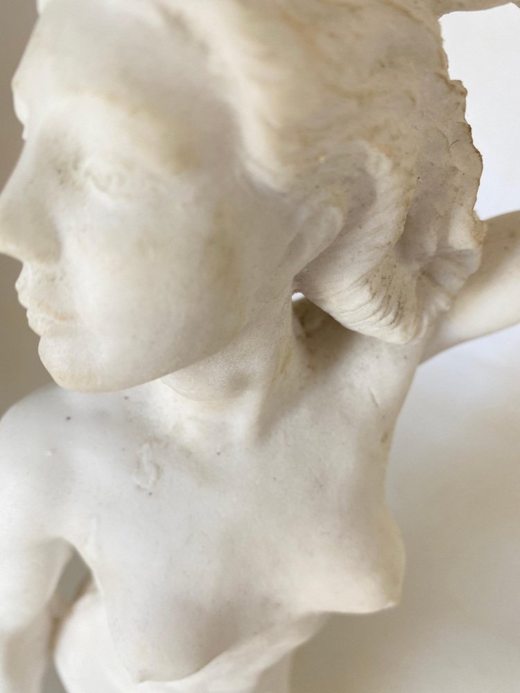 Female Figurine in Marble Powder, France, 20th Century for sale at Pamono