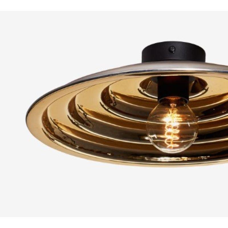Gold Echo Ceiling Light by Radar for sale at Pamono