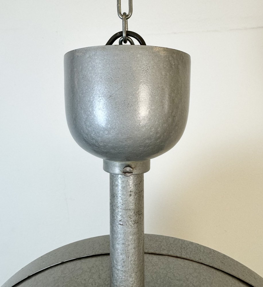 Large Industrial Double Sided Railway or Factory Clock from Pragotron ...