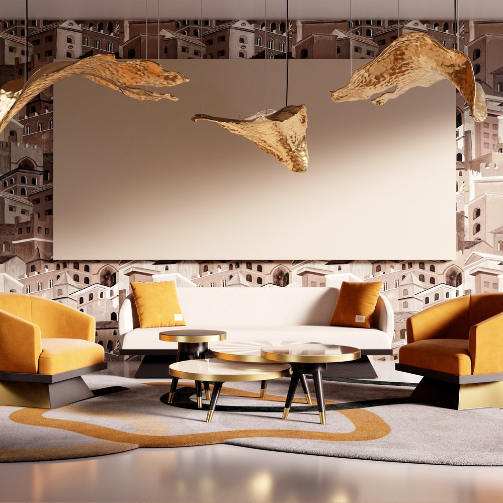 Tapis Shaped 04 Modern Eclectic Rug by TAPIS Studio for sale at Pamono