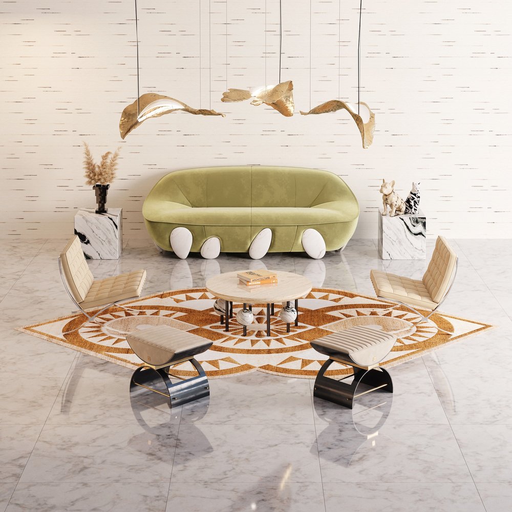 Tapis Shaped #41 Modern Eclectic Rug by TAPIS Studio, 2010s for sale at ...