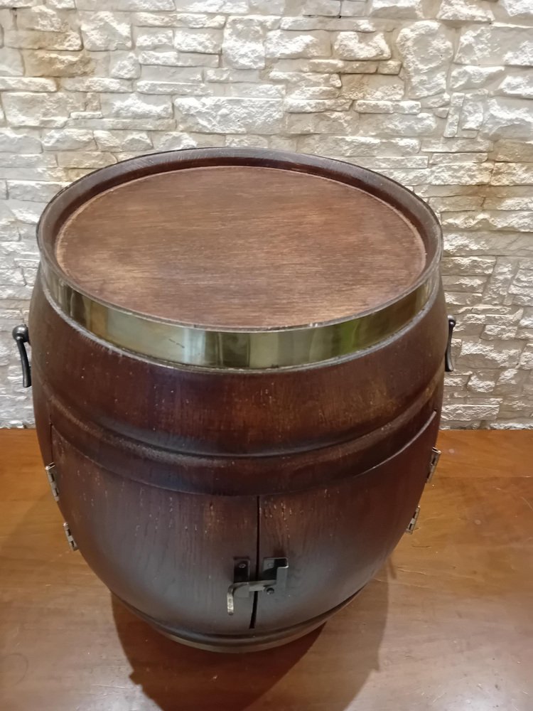 Bar Barrel with Wheels for sale at Pamono