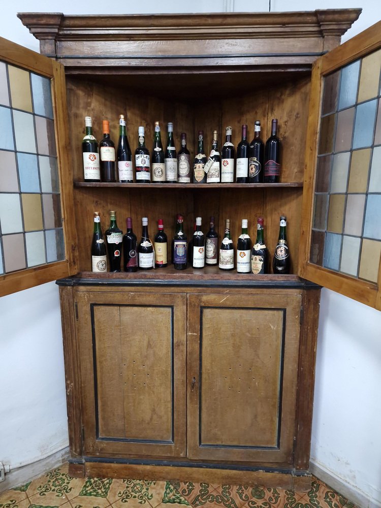 Antique Showcase Cabinet, 1800s for sale at Pamono