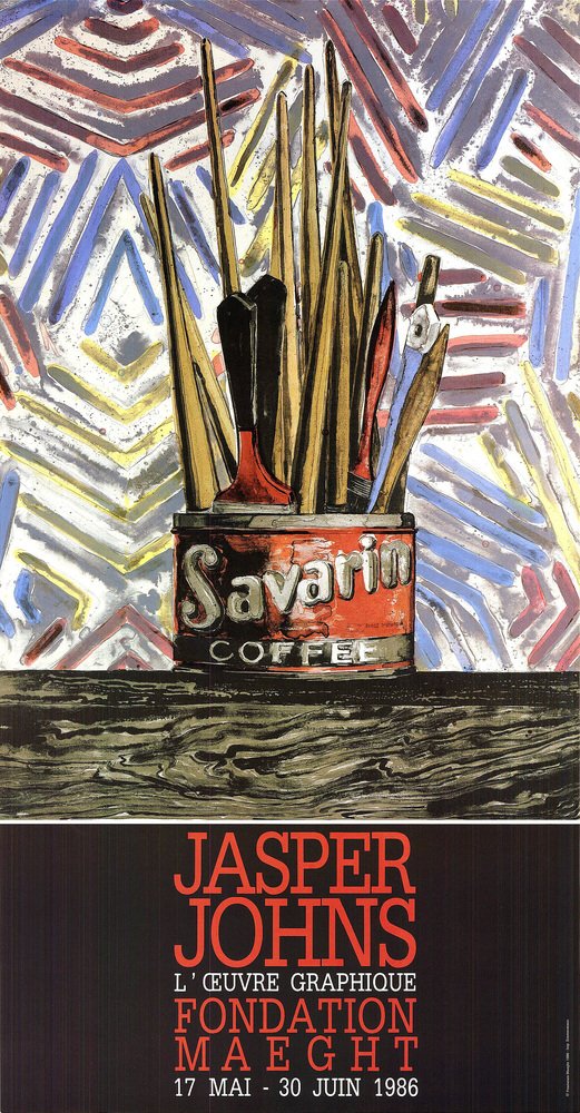 Jasper Johns, Savarin Coffee Cans, 1986, Offset Lithograph for sale at ...