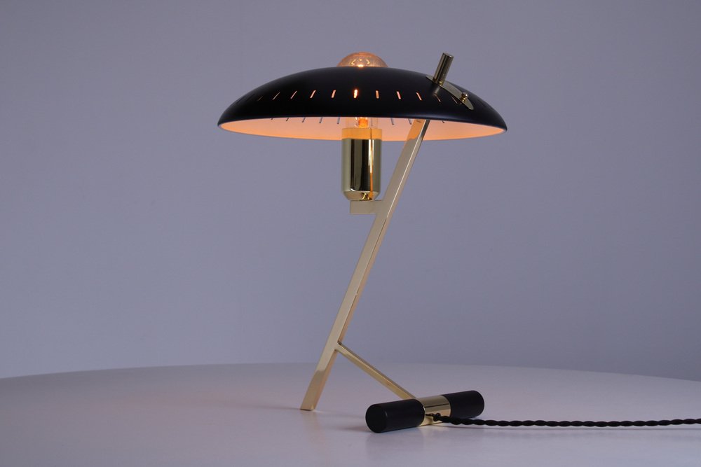Decora Z Table Lamp in Brass by Louis Kalff for Philips, 1950s for sale ...