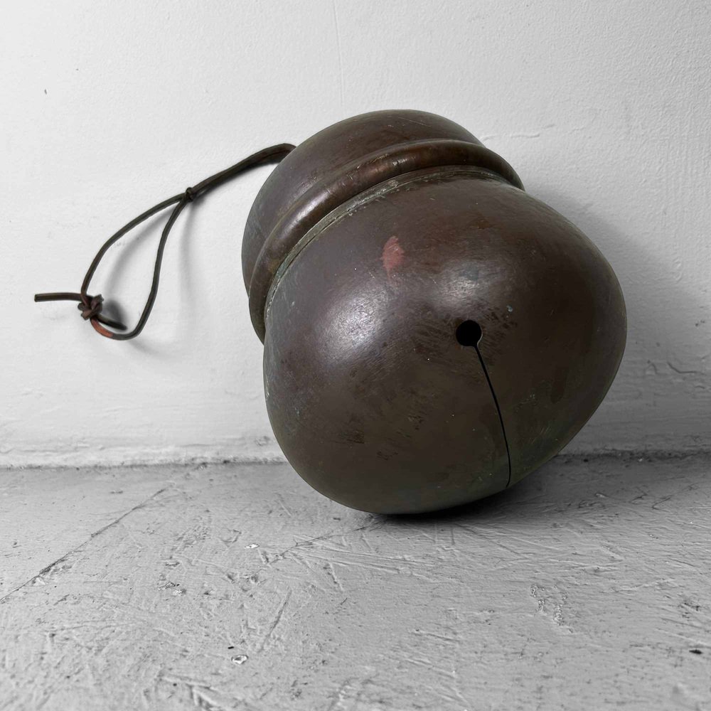 Copper Shrine Suzu Shinto Temple Bell, Japan, 1930s for sale at Pamono