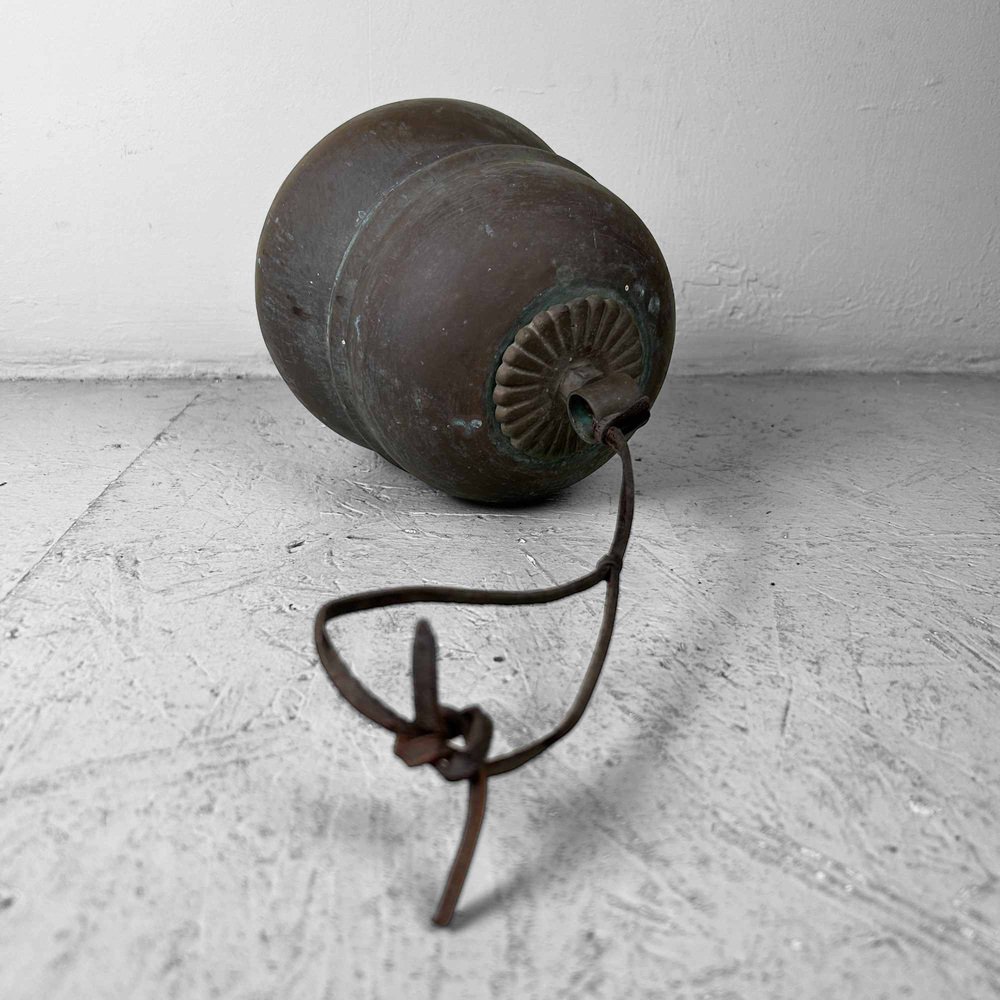 Copper Shrine Suzu Shinto Temple Bell, Japan, 1930s for sale at Pamono