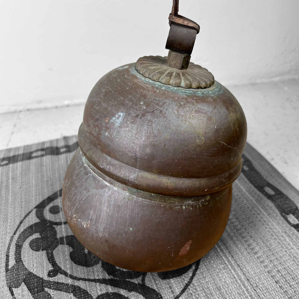 Copper Shrine Suzu Shinto Temple Bell, Japan, 1930s for sale at Pamono
