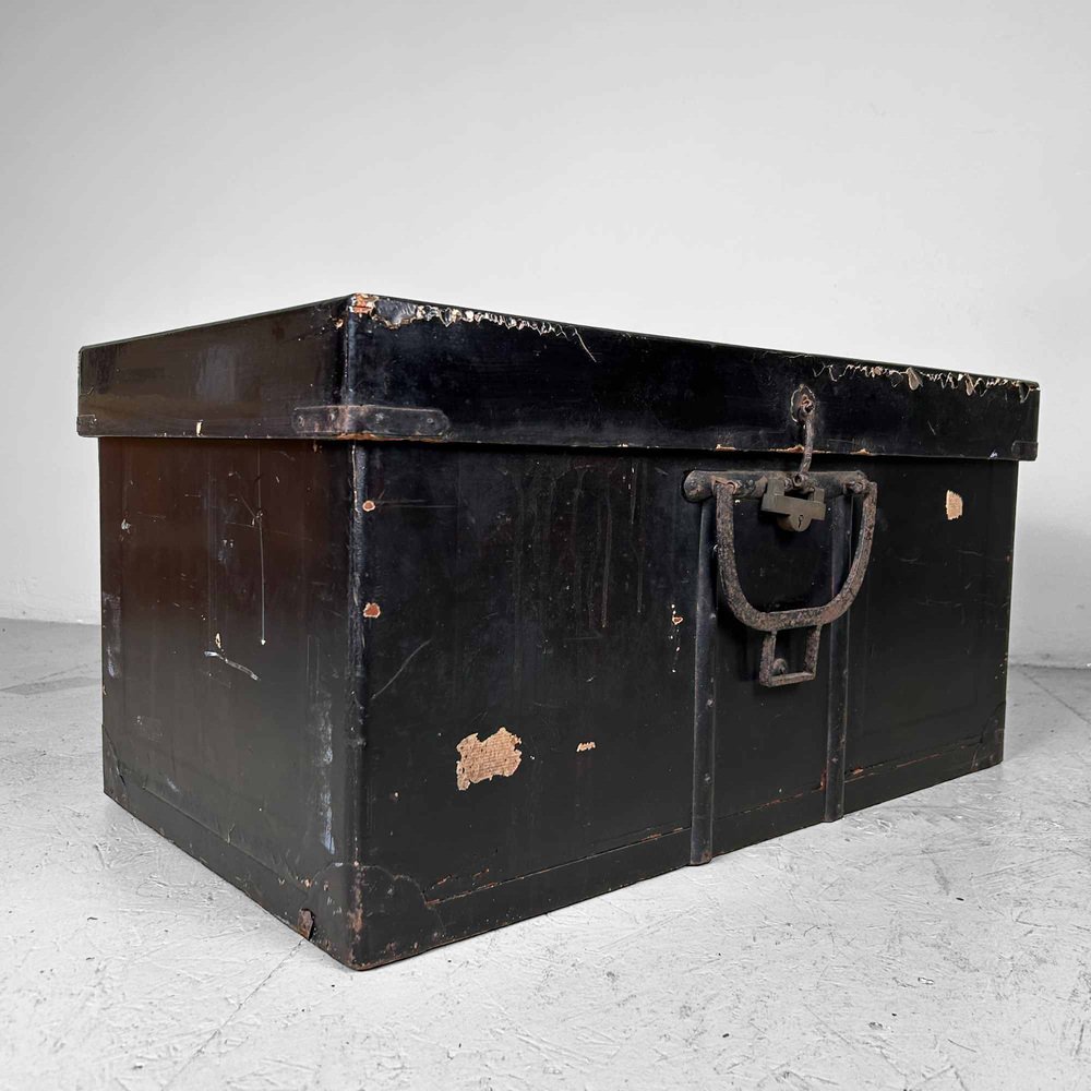 Meiji Era Taishō Decorative Wooden Transport Case, Japan for sale at Pamono