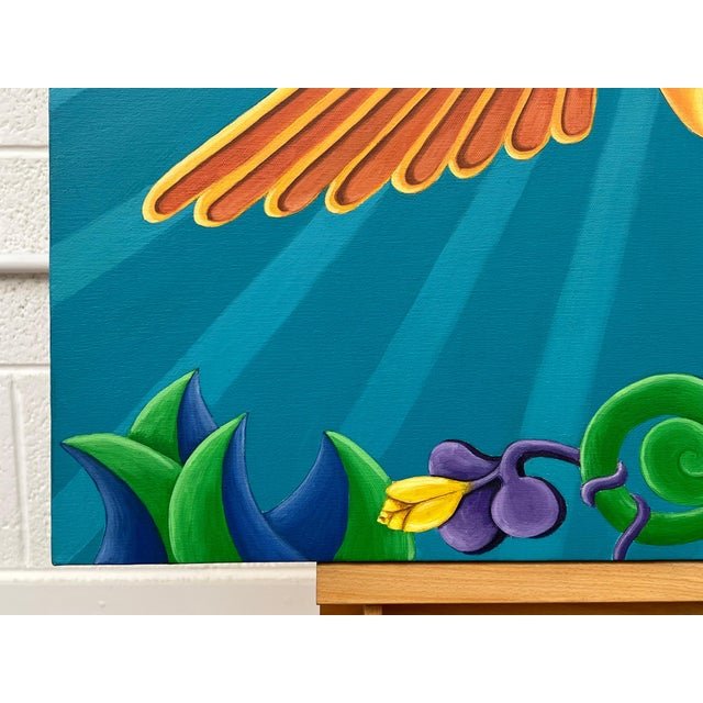 Edward Foster, Sacrifice: Golden Yellow Bird of Prey Hunting a Mouse ...