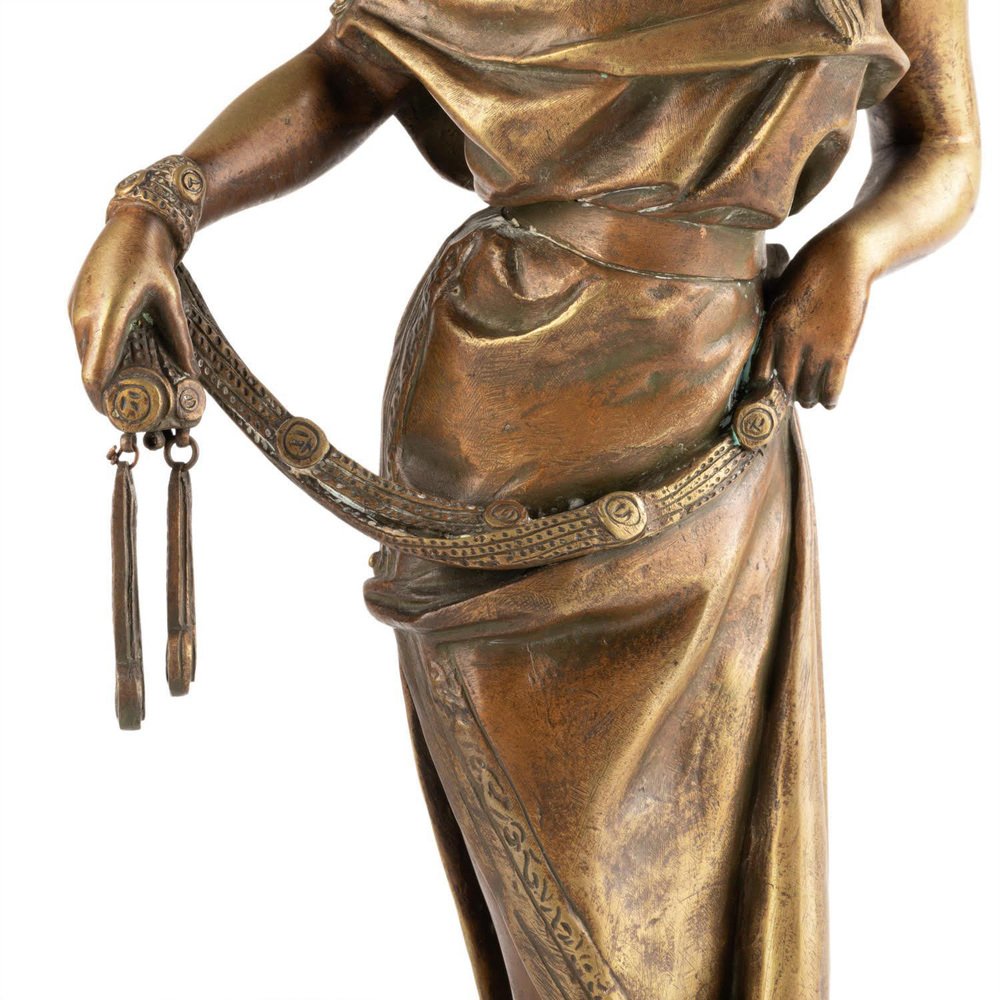 Bronze Sculpture attributed to Emmanuel Villanis, 19th Century for sale ...