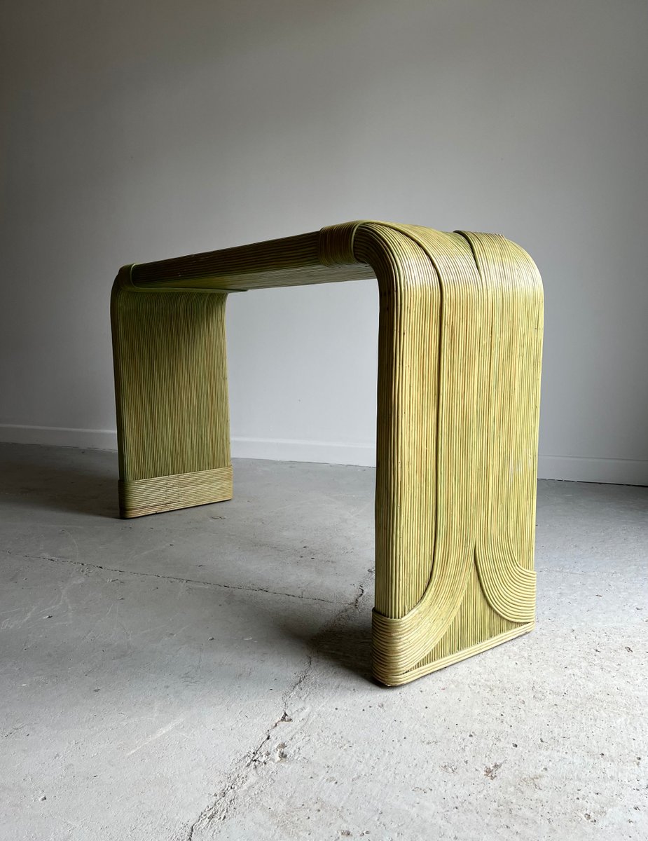 Pencil Reed Console Table by Vivai del Sud for sale at Pamono