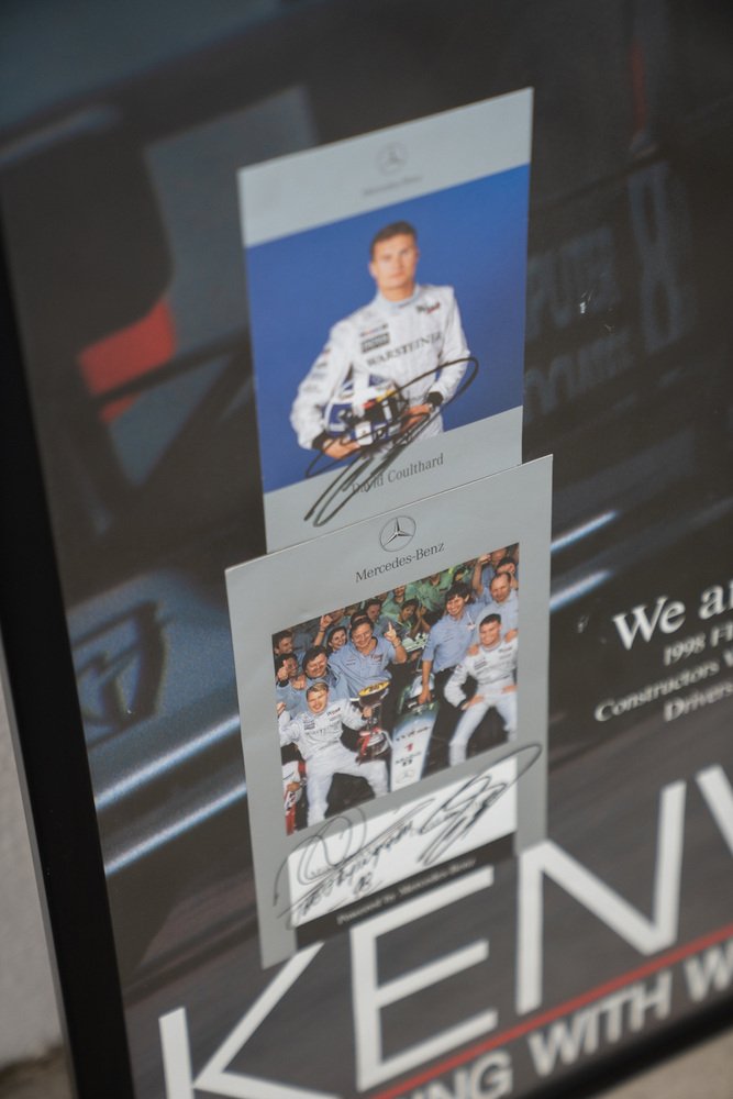 West McLaren Mercedes FIA Formula 1 Poster, 1998 for sale at Pamono