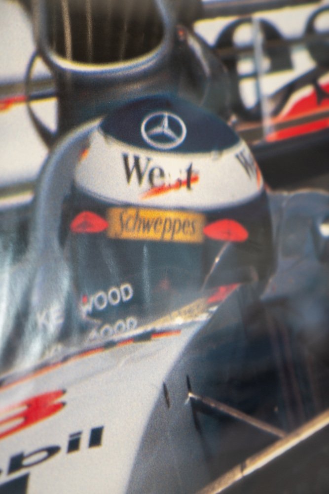West McLaren Mercedes FIA Formula 1 Poster, 1998 for sale at Pamono