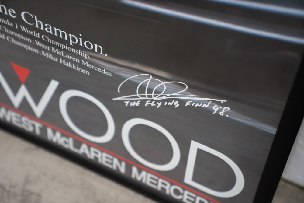 West McLaren Mercedes FIA Formula 1 Poster, 1998 for sale at Pamono