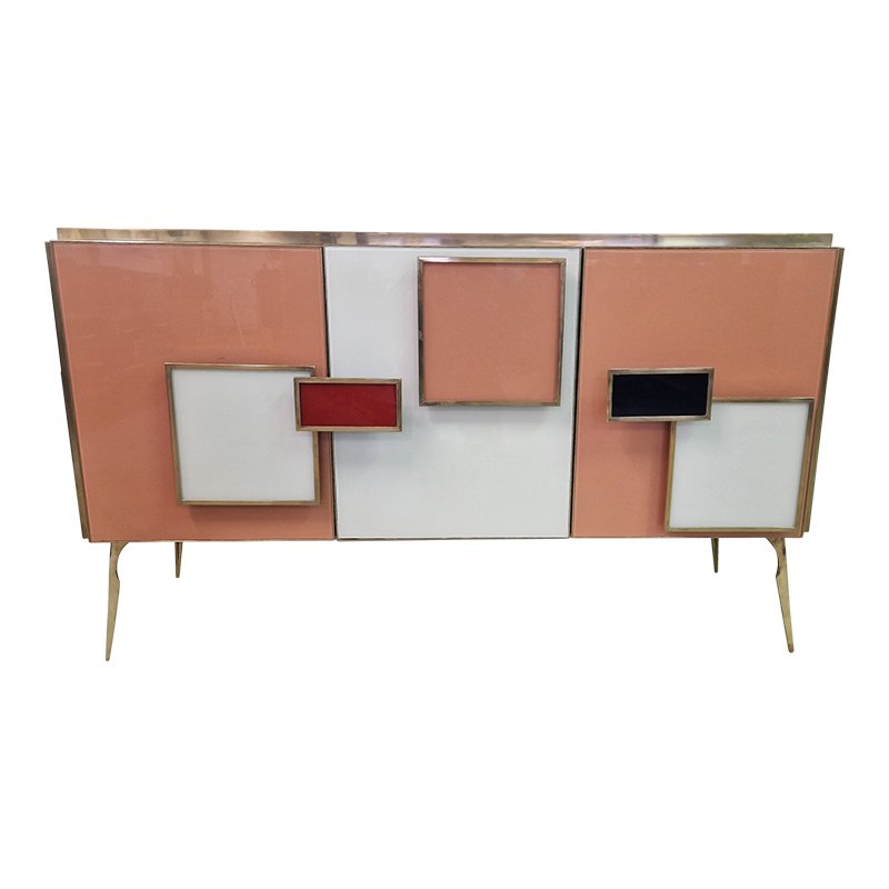 Three Glass Doors, 1980s for sale at Pamono