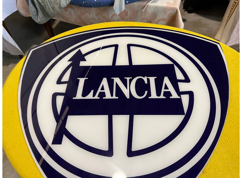 Vintage Original Lancia Sign, 1970s for sale at Pamono