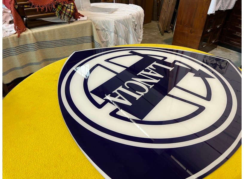 Vintage Original Lancia Sign, 1970s for sale at Pamono