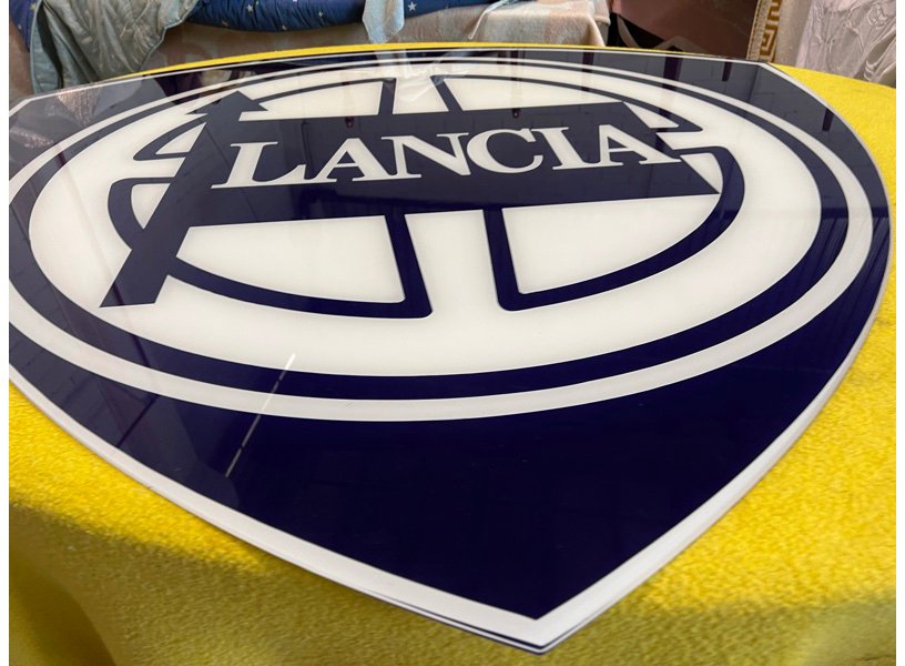 Vintage Original Lancia Sign, 1970s for sale at Pamono