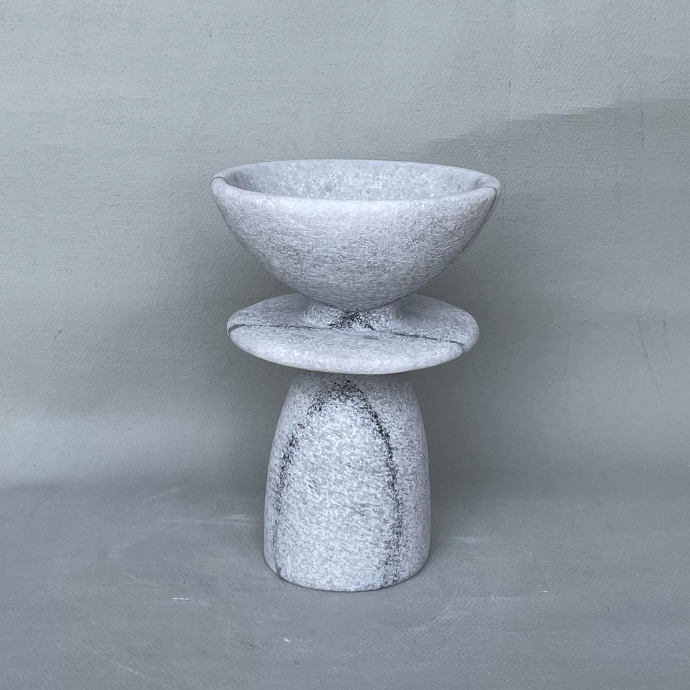 Naxian Marble Vase by Tom Von Kaenel for sale at Pamono