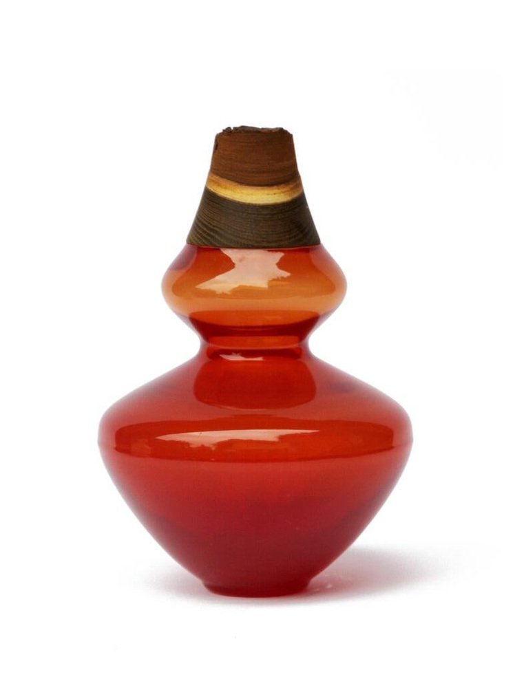 Strawberry Inanna Stacking Vessel by Pia Wüstenberg for sale at Pamono
