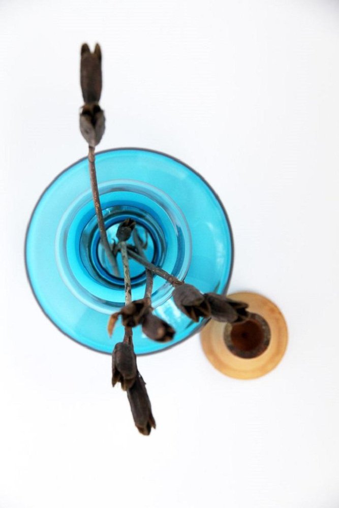 Aqua Inanna Stacking Vessel by Pia Wüstenberg for sale at Pamono