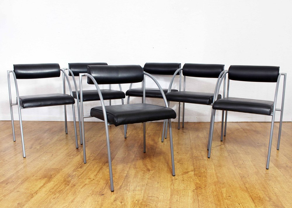 Vienna Chairs by Rodney Kinsman for Biefflast., 1980s, Set of 6 for ...