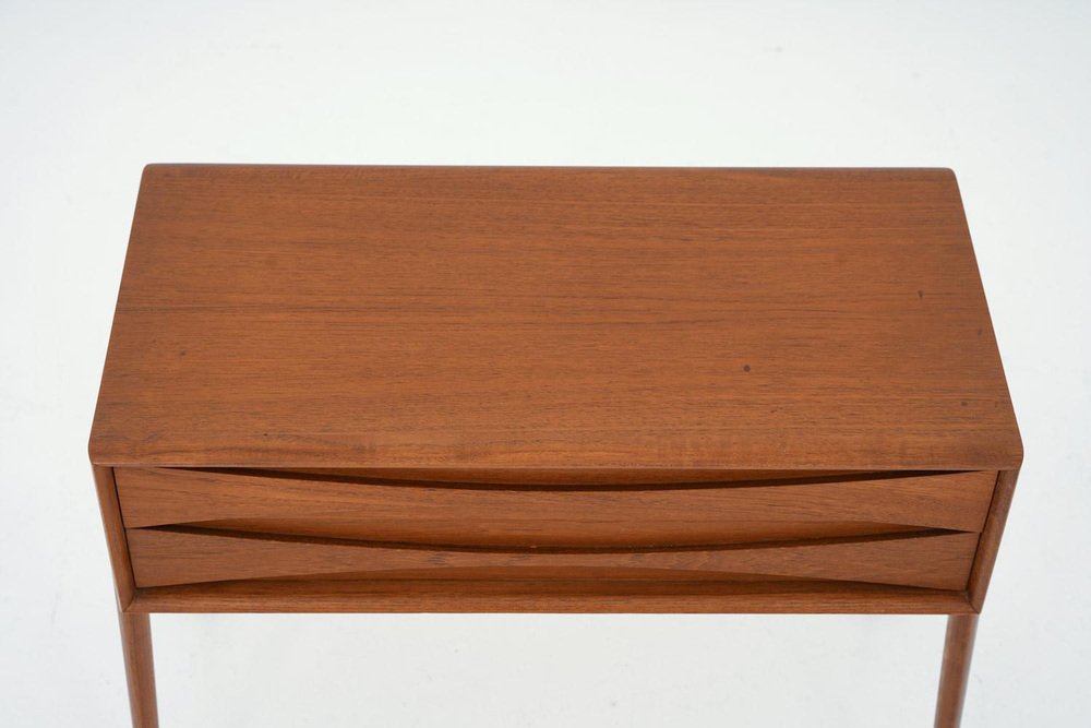 Mid-Century Scandinavian Side Table attributed to Rimbert Sandholt for ...