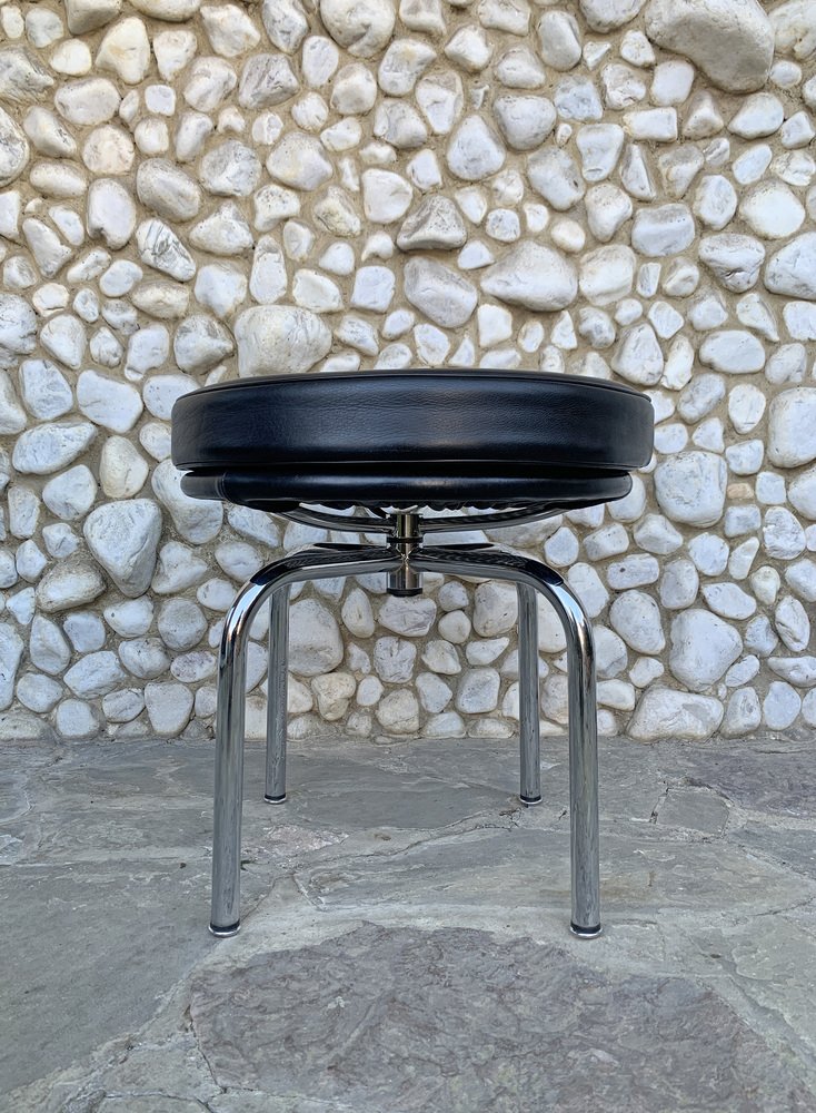 LC8 Stool by Charlotte Perriand and Le Corbusier for Cassina, 1970s ...