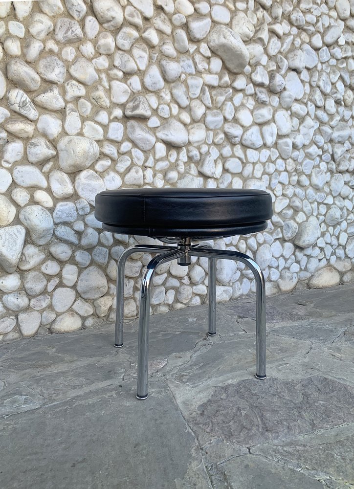LC8 Stool by Charlotte Perriand and Le Corbusier for Cassina, 1970s ...