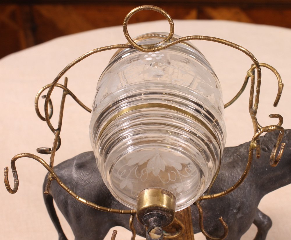 Napoleon III Liqueur Cellar with Donkey, 19th Century for sale at Pamono