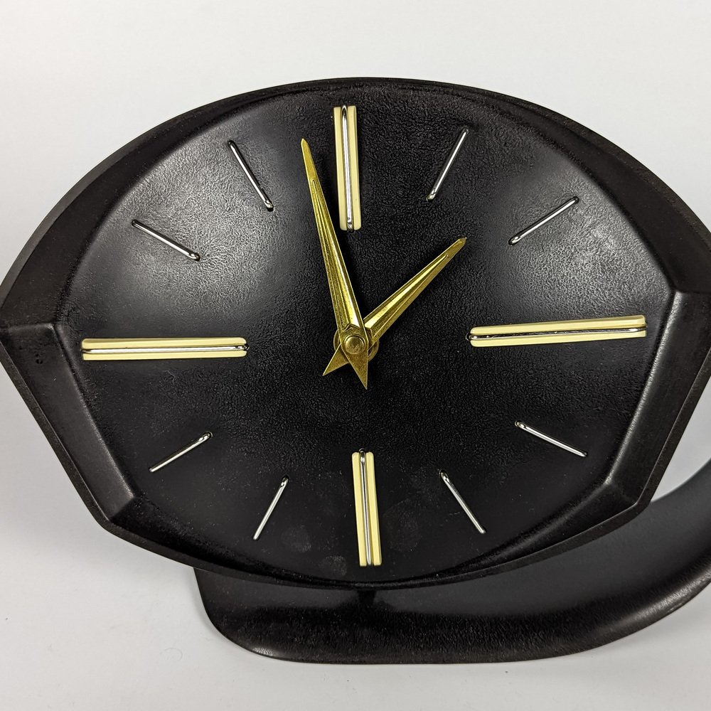 Mid-Century Bakelite Table or Wall Clock, 1950s for sale at Pamono