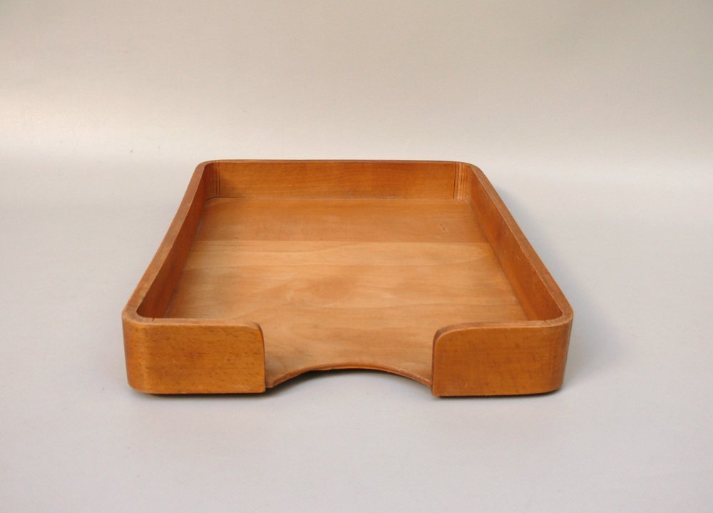 Bauhaus Wooden Filing Box for sale at Pamono