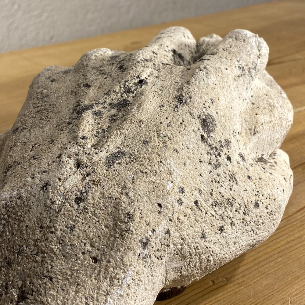 Stone Hand Sculpture, 1950s, Stone for sale at Pamono