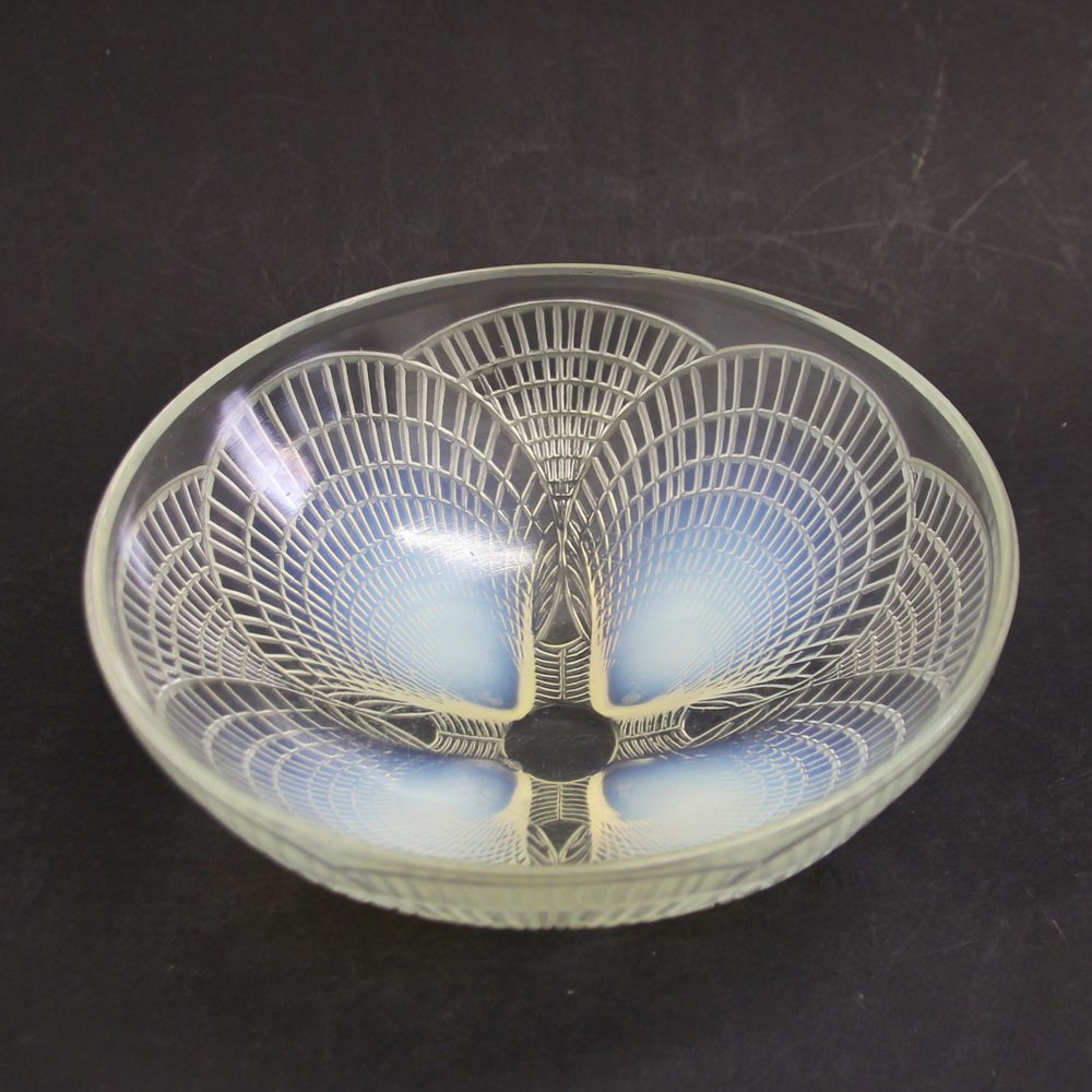 Large Art Deco Opalescent Shell Bowl by René Lalique, 1924 for sale at ...