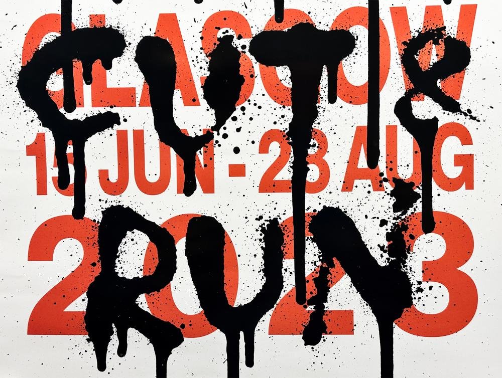 Banksy GDP Rat Cut and Run Exhibition Poster for sale at Pamono