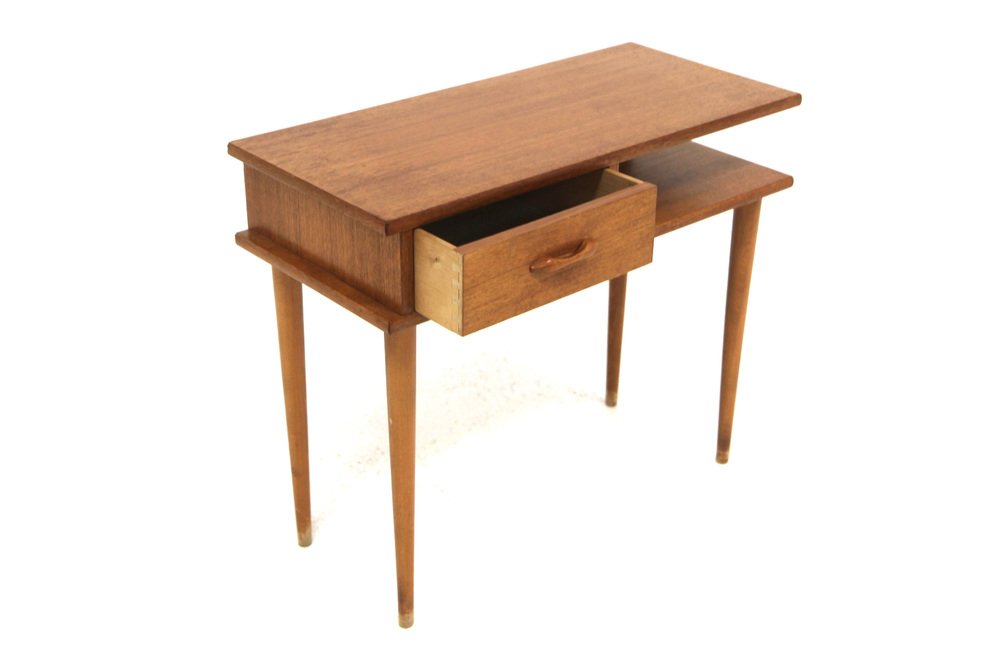 Scandinavian Teak Console Table, 1960 for sale at Pamono
