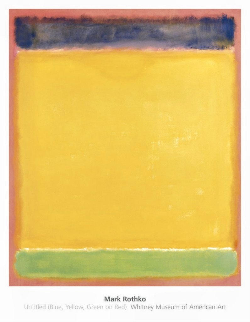 Mark Rothko, Blau, Gelb, Grün auf Rot, 1954, Pigmentdruck bei Pamono kaufen