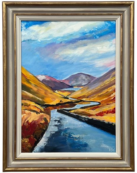 Angela Wakefield A Memory of Kirkstone Pass Mountain Landscape in the ...