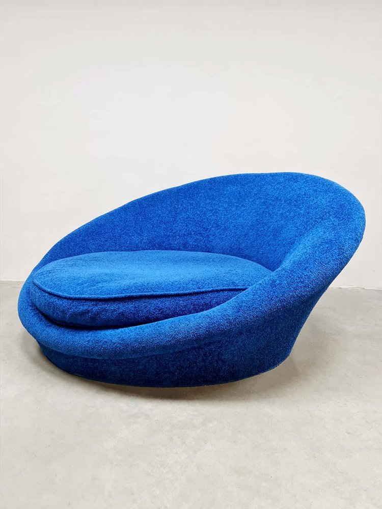 Vintage Round Pool Sofa, 1980s for sale at Pamono