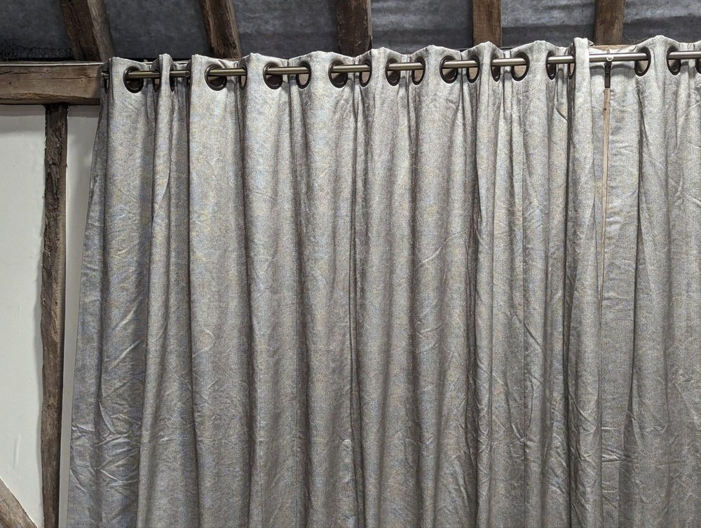 Vintage Lined Heavy Curtains for sale at Pamono