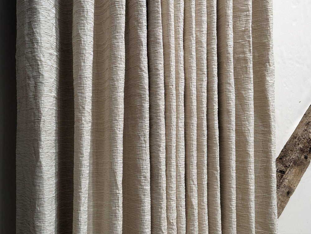 Vintage Lined Heavy Curtains for sale at Pamono