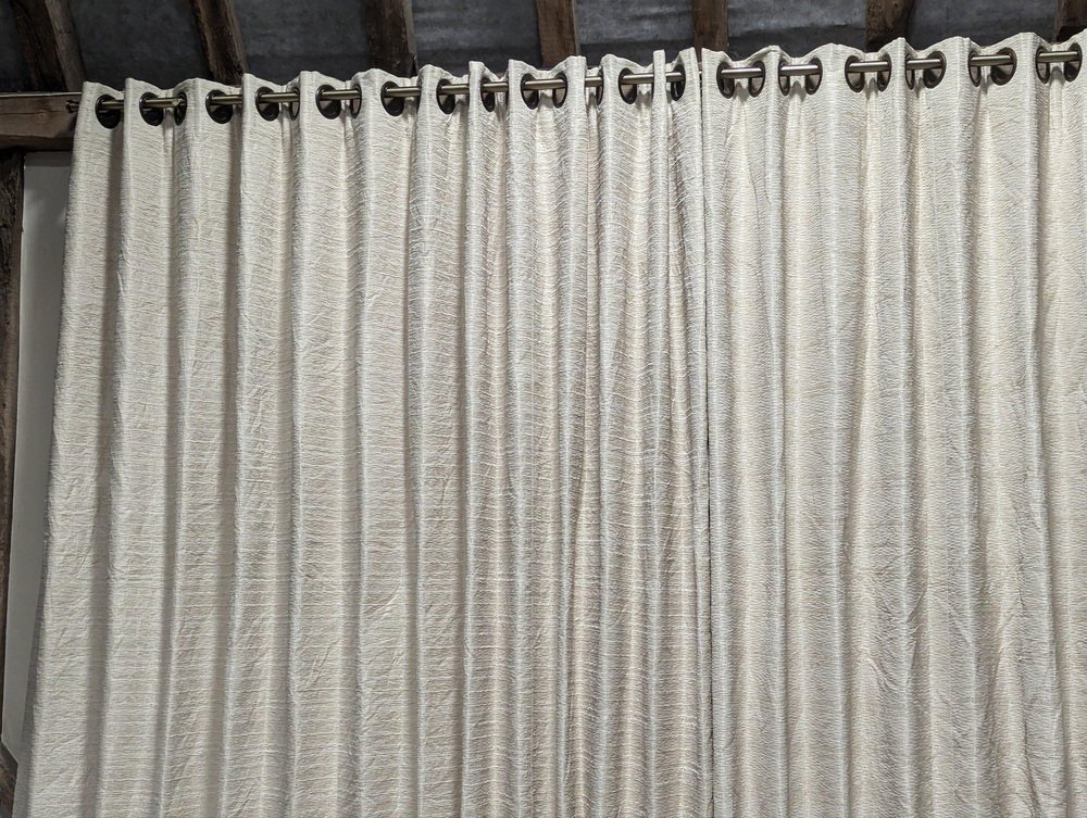Vintage Lined Heavy Curtains for sale at Pamono