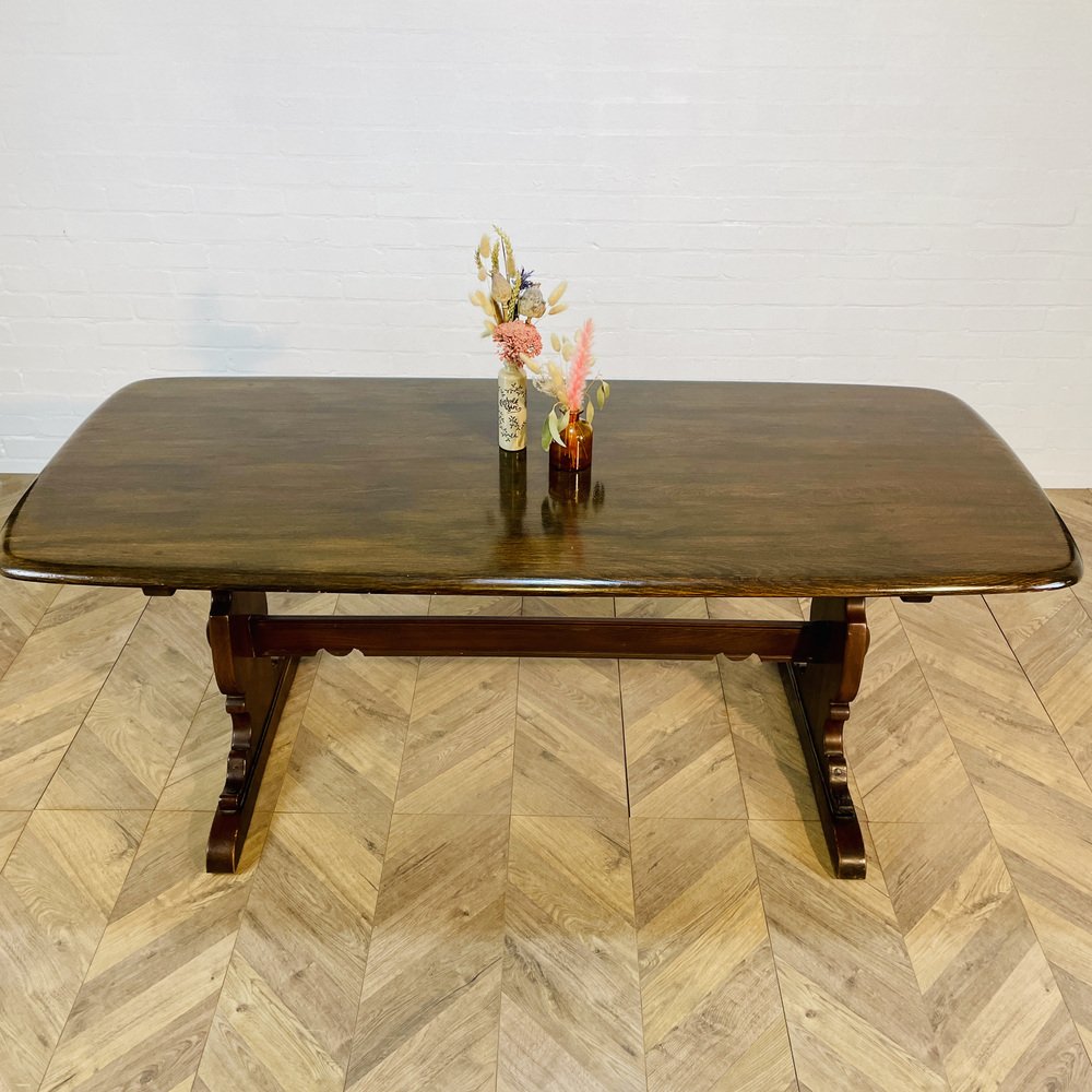 Large Model 419 Refectory Dining Table by Lucian Ercolani for Ercol ...