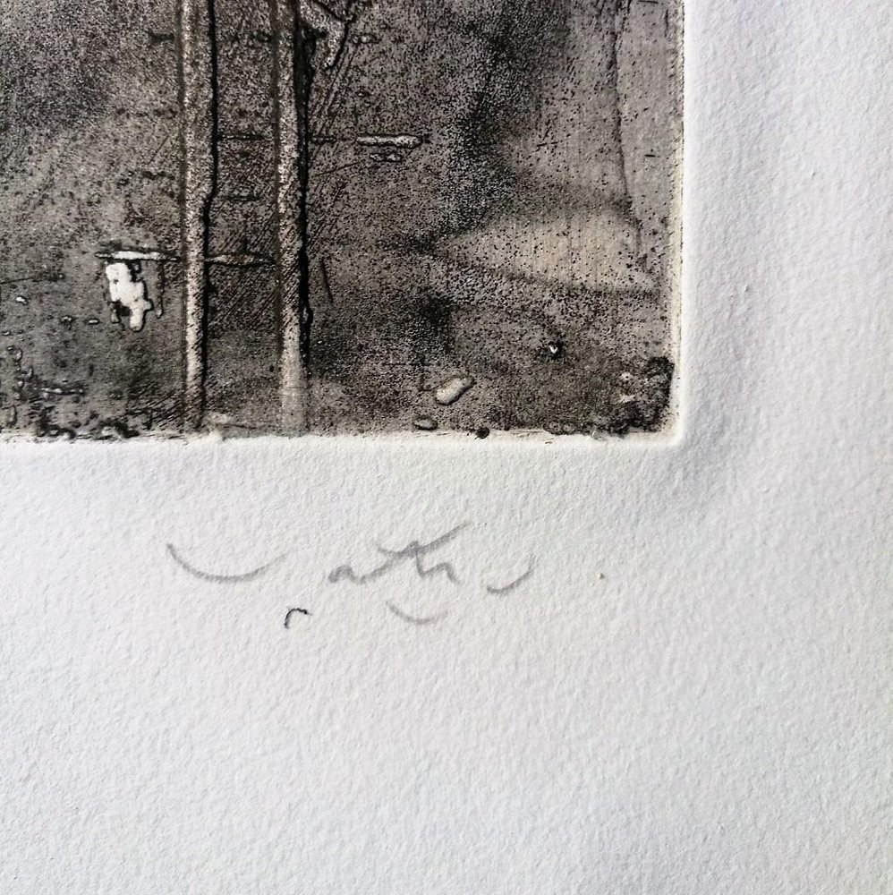 Sebastian Matta, Personnages I, Lithograph, 1967 for sale at Pamono