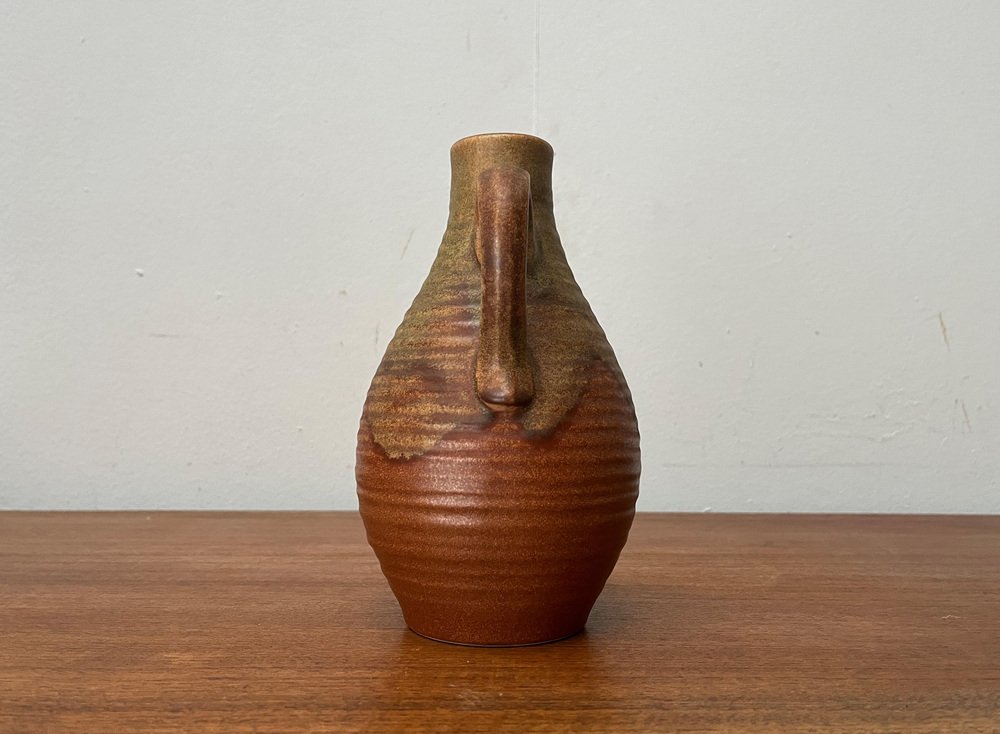 Mid-Century West German Pottery WGP Brutalist Carafe Vase from Dümler ...