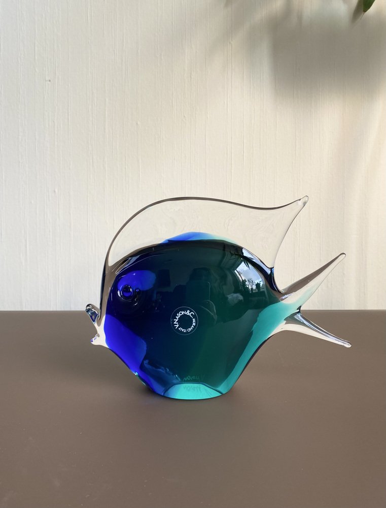 Mid-Century Modern Murano Glass Fish by Vincenzo Nason, Italy, 1960s ...
