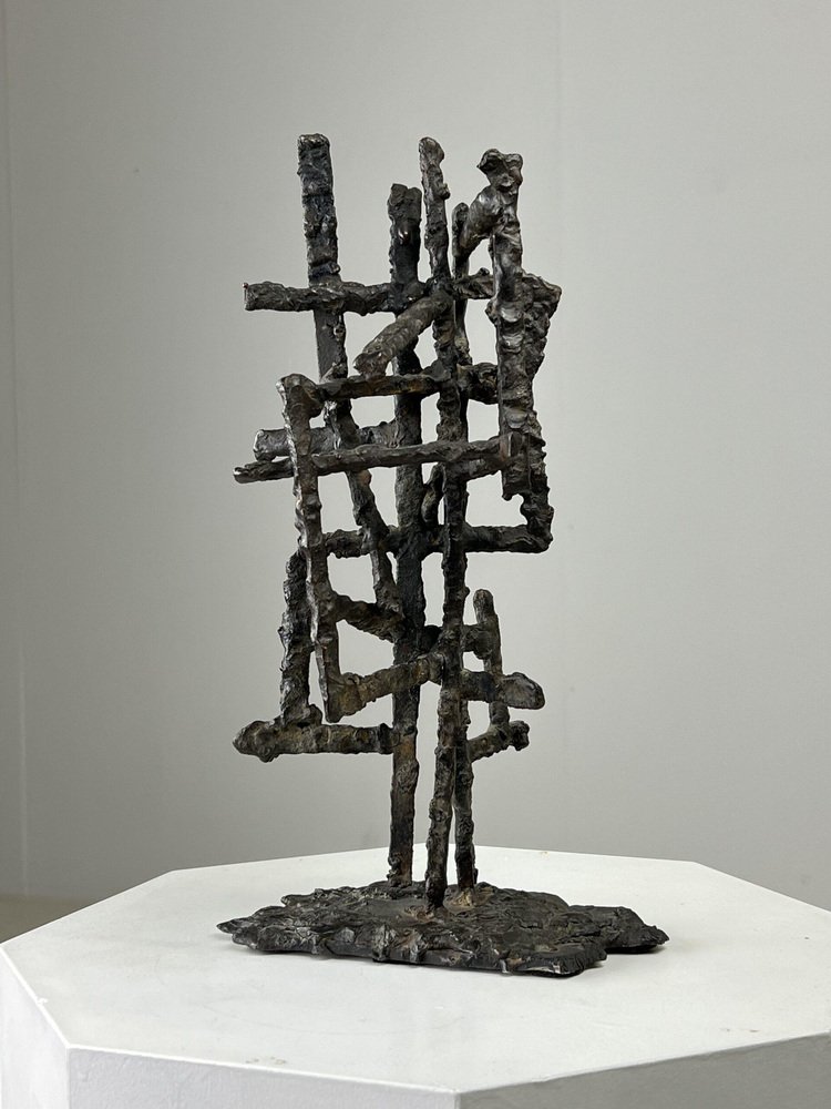 Brutalist Bronze Sculpture for sale at Pamono